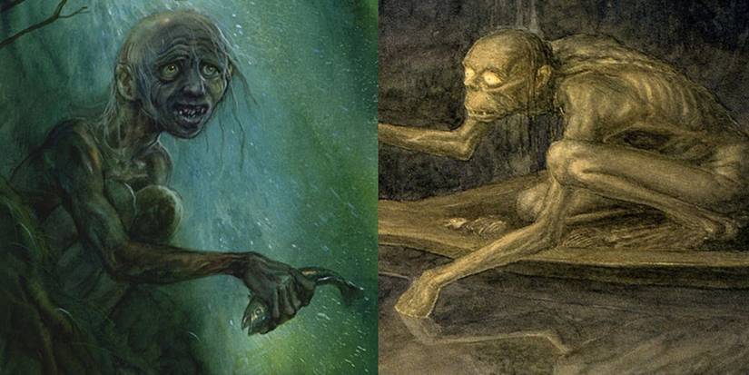 Lord Of The Rings: Gollum Character Compared To Movies & Books