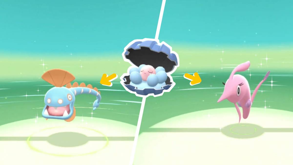 Pokémon BDSP: How to Evolve Clamperl