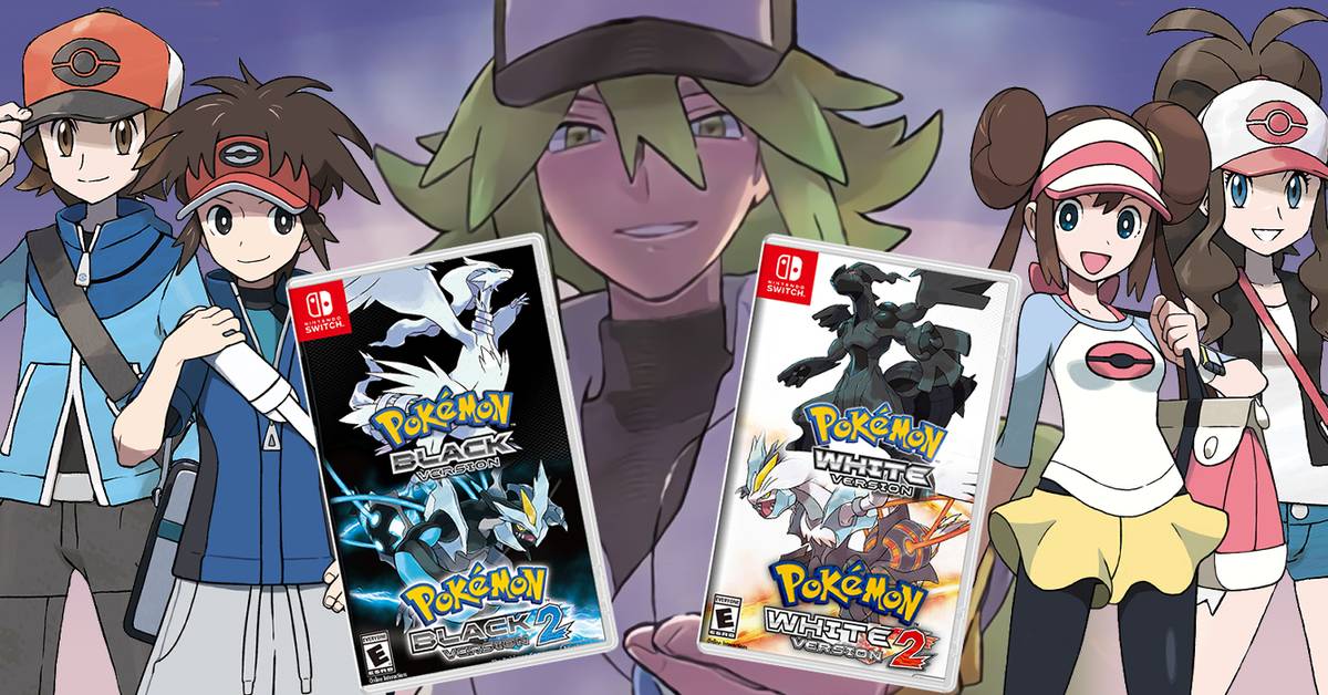 can you play pokemon black 2 on switch