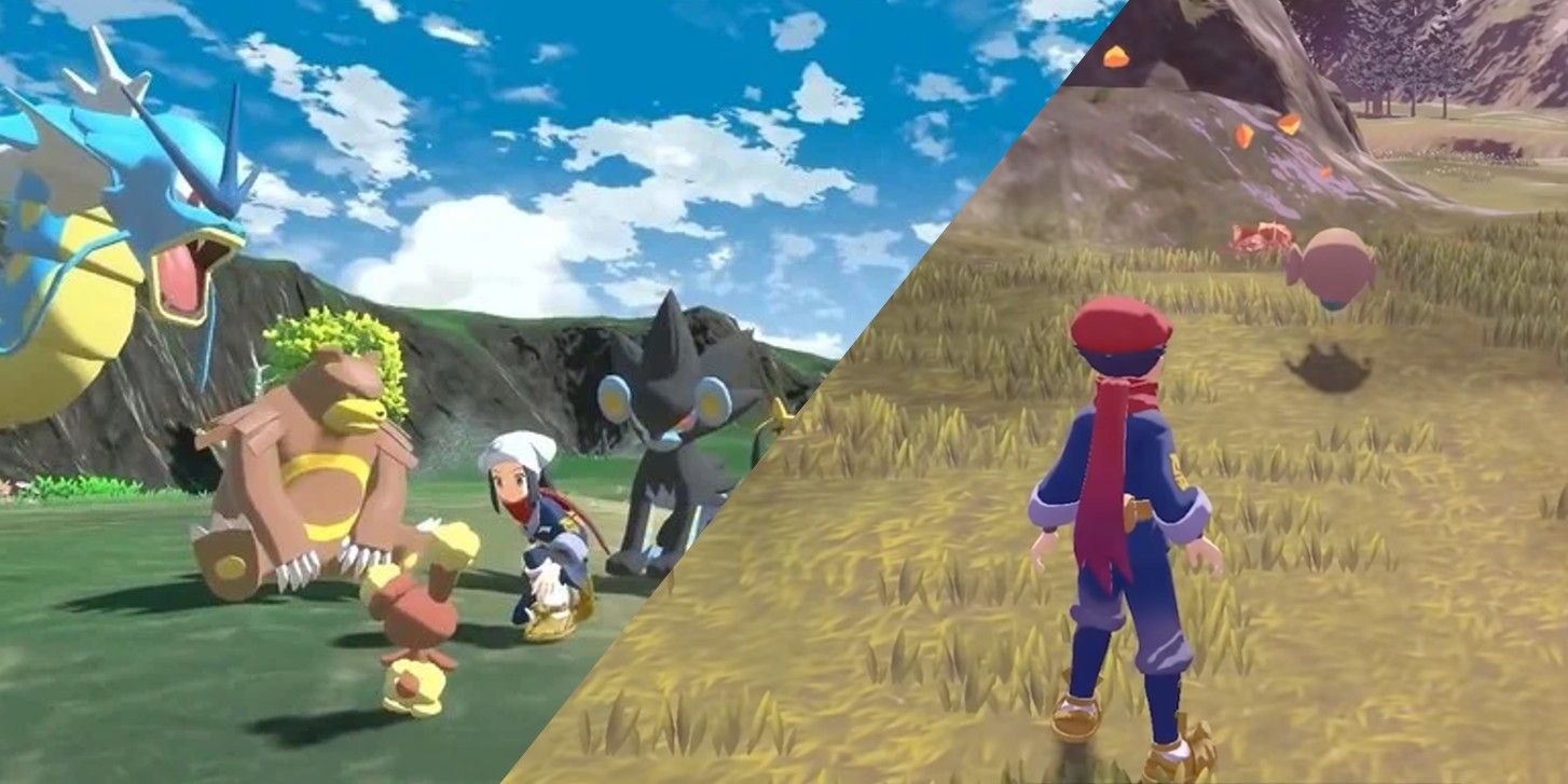 Pokémon Legends: Arceus Gameplay Shows Resource Collection & Crafting