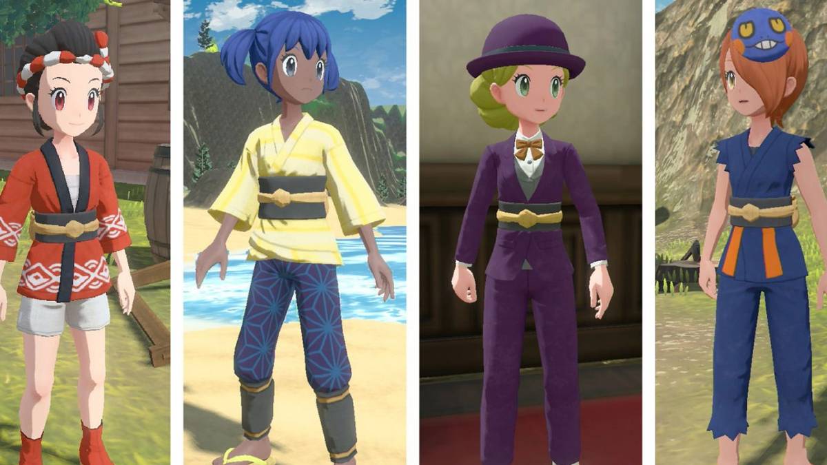 Pokémon Legends: Arceus - Every Unlockable Outfit & Where To Find Them