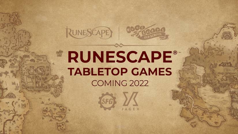 RuneScape Announces Board Game & Tabletop Roleplaying Game Coming 2022
