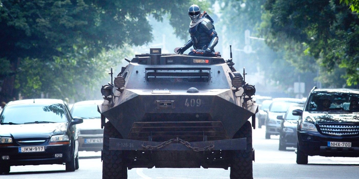 Black Widow's Taskmaster Tank Was Completely Real & Functional