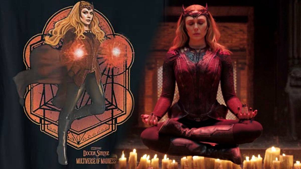 Doctor Strange 2 Merch Gives Better Look at Full Scarlet Witch Costume