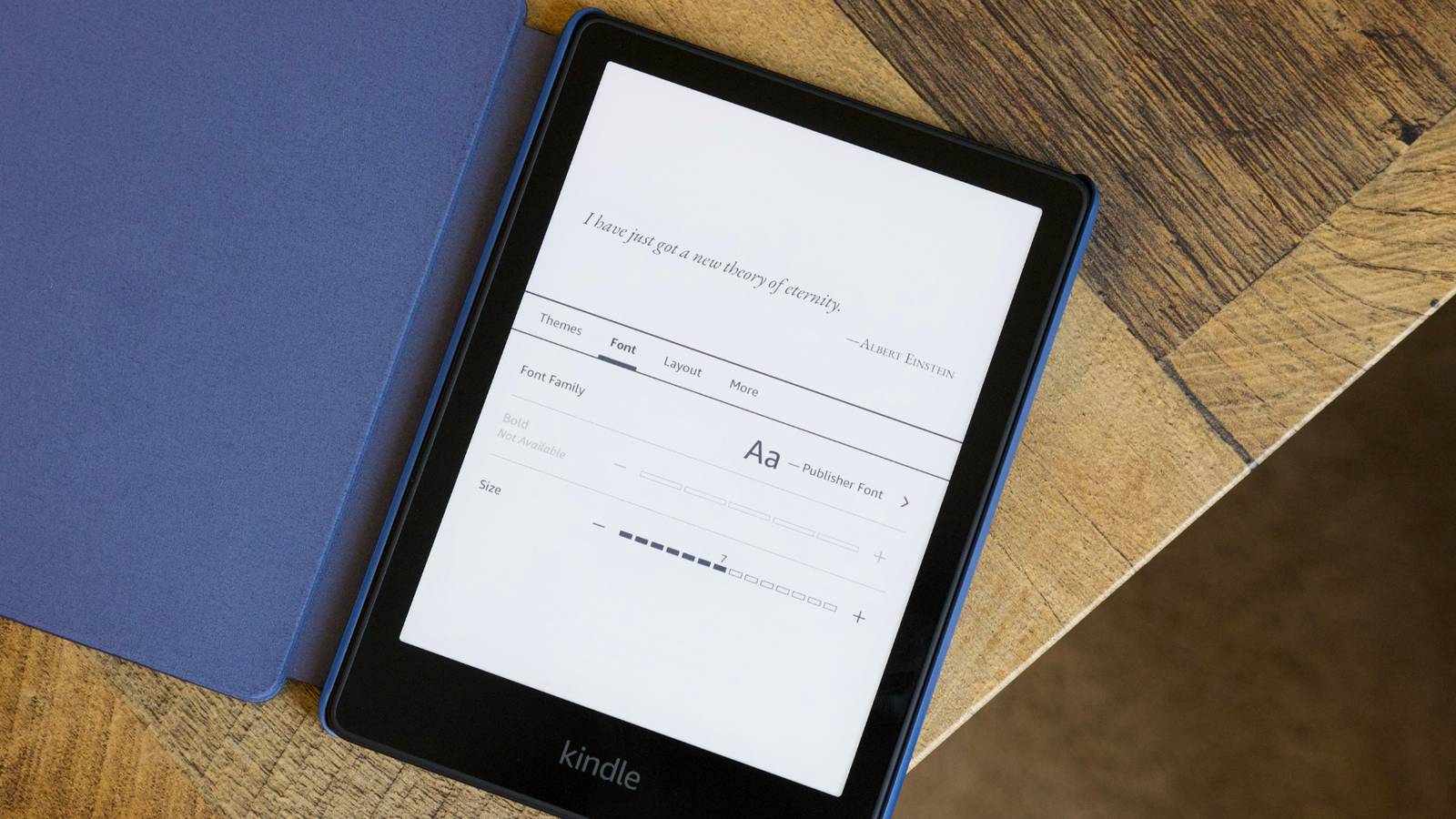 How To Change Your Amazon Kindle Font Size & Make Text Way Easier To Read
