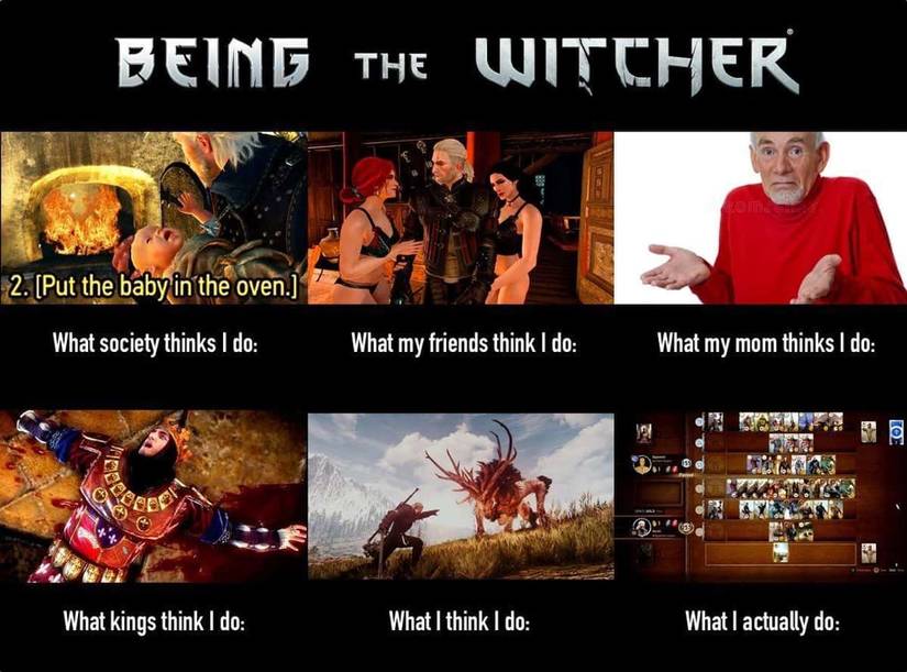 Witcher 3: 10 Memes That Sum Up The Game