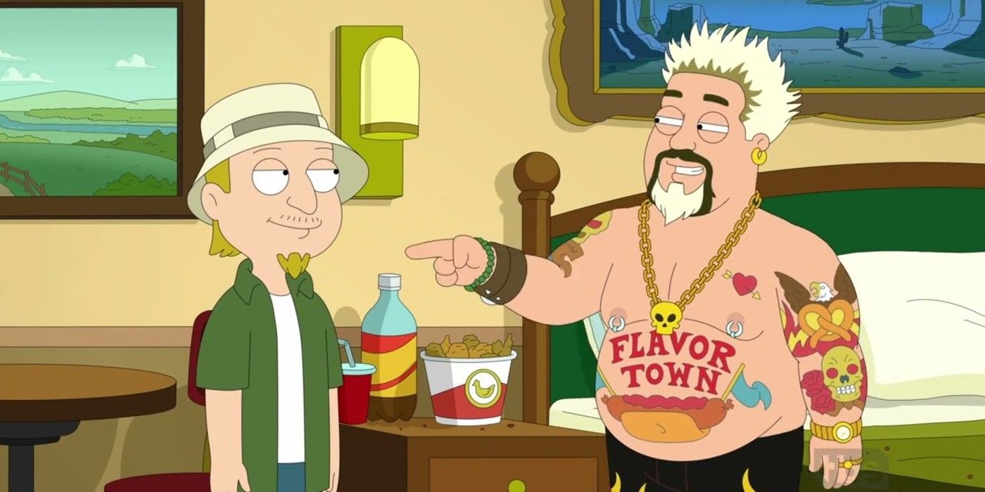 American Dad's "Flavortown" Is A Bizarre Guy Fieri Homage