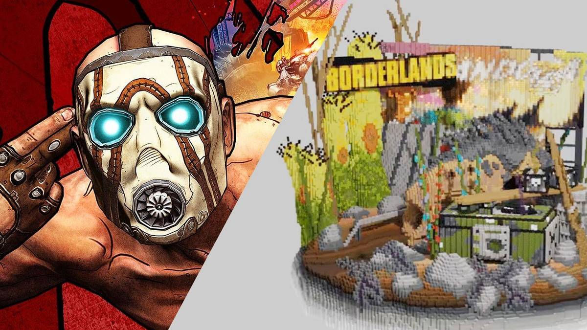 Borderlands Intro Scene Remade in Minecraft Looks Just Like The Game