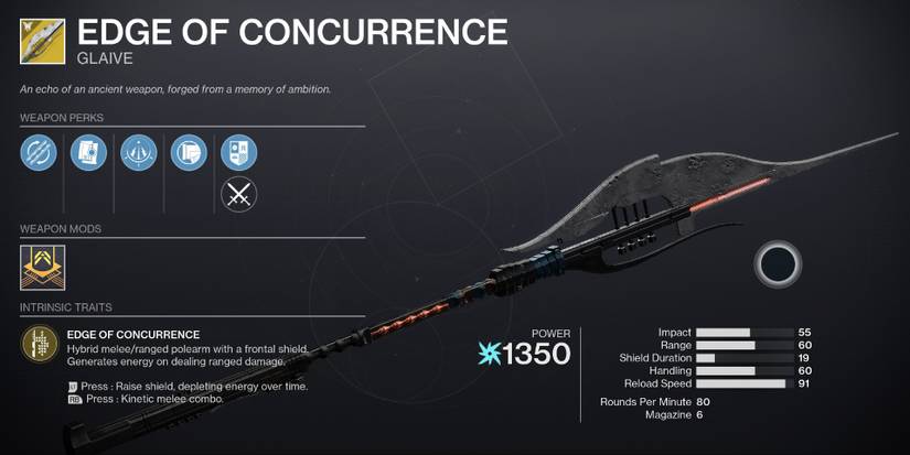 Destiny 2: How To Get Edge Of Concurrence Glaive (Hunter Exotic)
