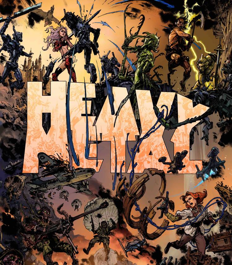 Heavy Metal & Artist Kim Jung Gi Team-Up For Epic Cover Art (Exclusive)