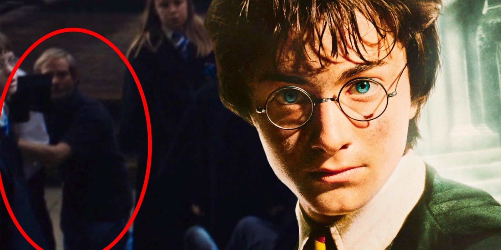 Where To Spot Harry Potter & The Chamber of Secret’s Camera Man Mistake