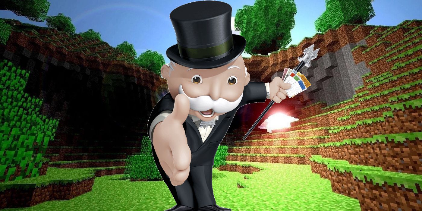 Minecraft Monopoly Board Looks Real Enough To Buy | Screen Rant