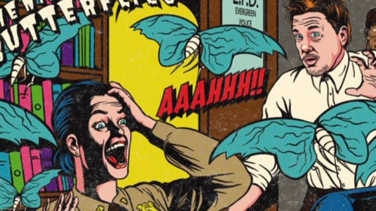 Peacemaker Episode 6's Butterflies Attack Becomes Cool DC Comics Art
