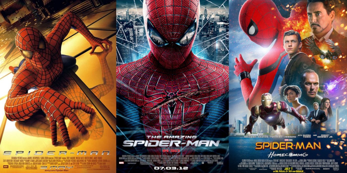 Every Live-Action Spider-Man Movie Ranked According To Letterboxd