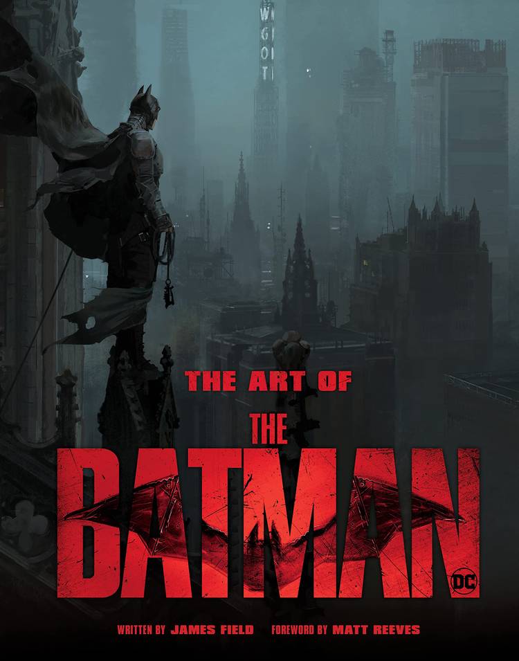 The Batman Concept Art Shows Bruce Towering Over a Gritty Gotham City
