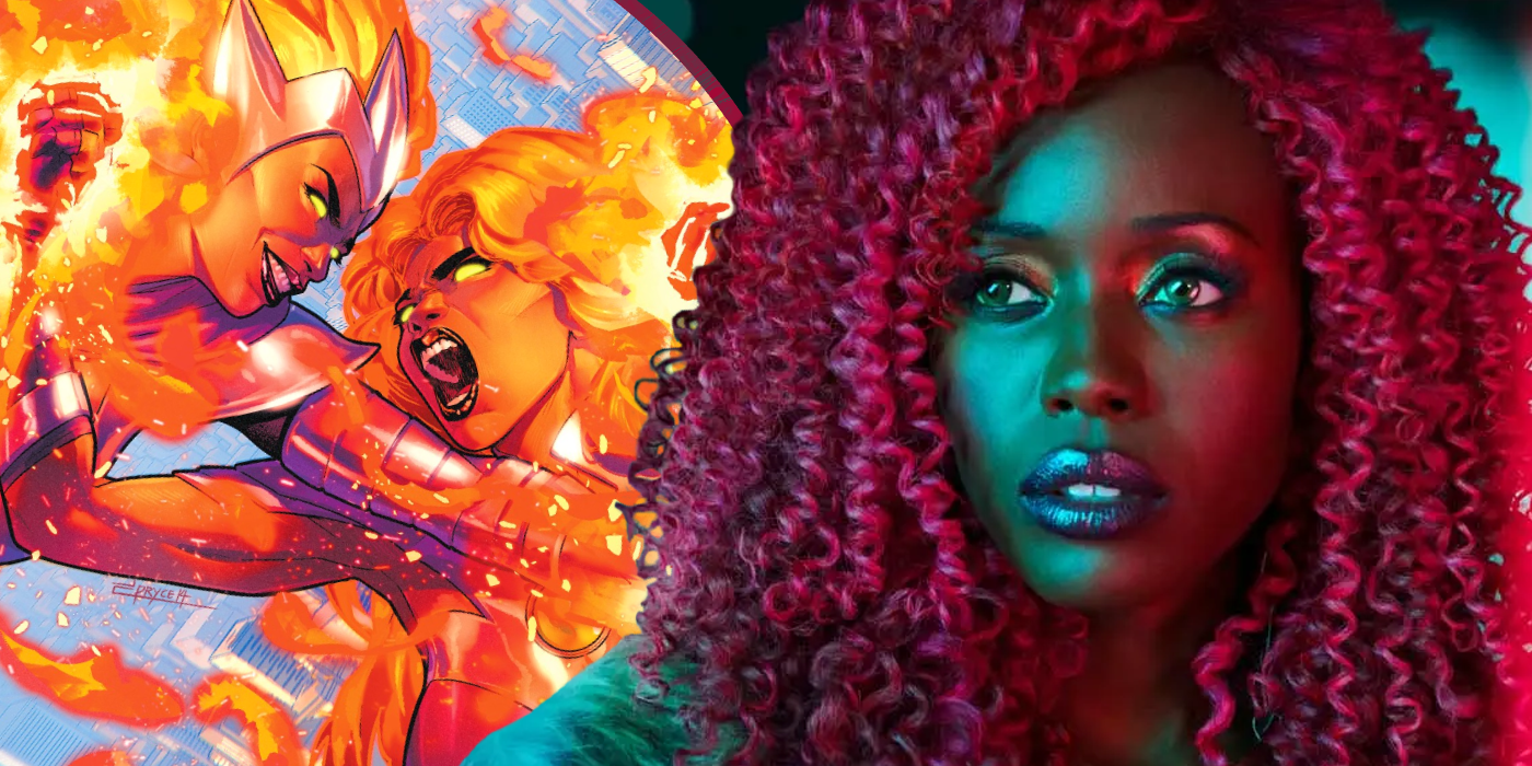 Titans' Ultimate Battle Begins As Starfire Goes to War with Blackfire