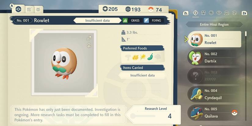 Pokémon Legends: Arceus - How To Find (& Catch) Rowlet