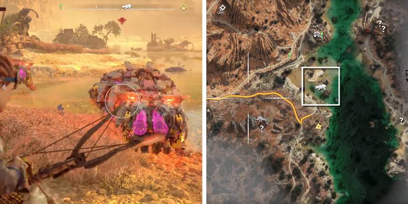 Horizon Forbidden West: Where To Find Widemaw Tusks
