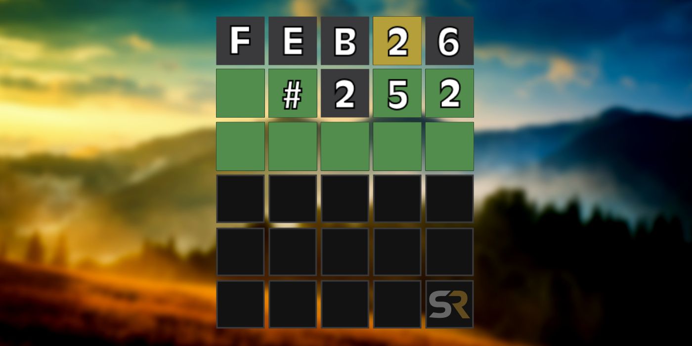 Wordle 252: February 26, 2022 Answer | Screen Rant