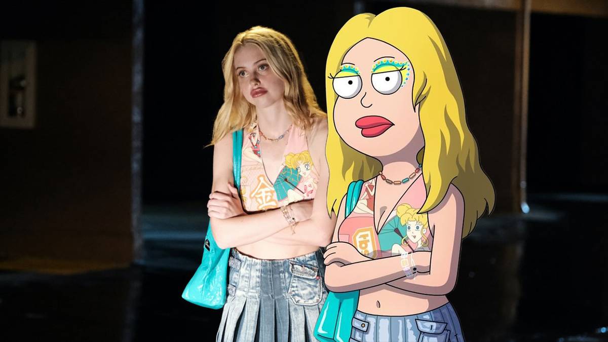 Euphoria Season 2's Faye Turns Into American Dad Character In Official Art