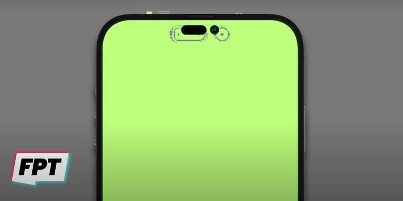 black hole in iphone screen