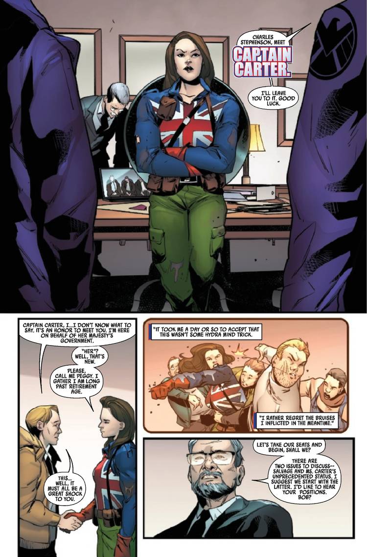 Captain America's Peggy Carter Redefines His Origin for Modern Fans