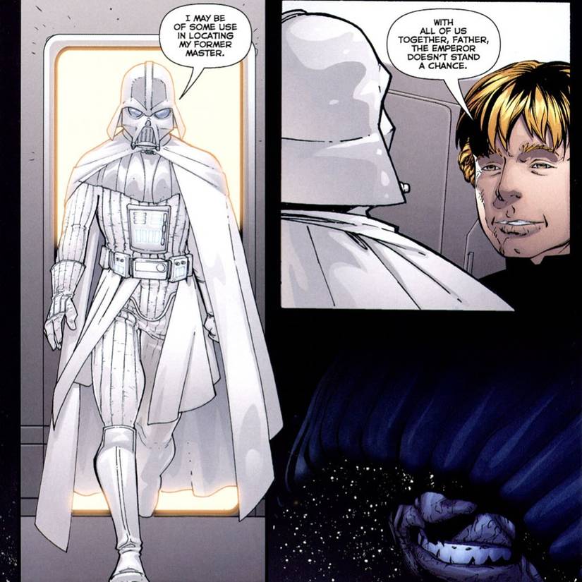 Darth Vader's White Armor Brought Anakin Skywalker Back as a Jedi