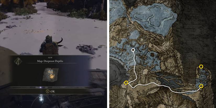 Elden Ring: Where To Find The Deeproot Depths Map Fragment