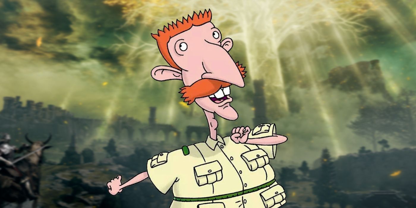 Nigel Thornberry Is Terrifying In Elden Ring's Character Creator