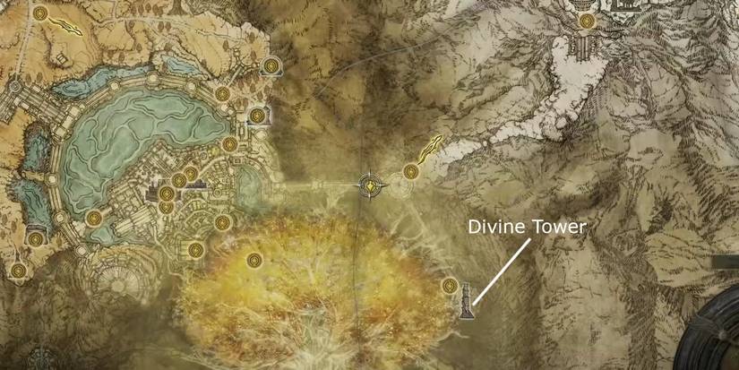 Elden Ring: Every Divine Tower Location