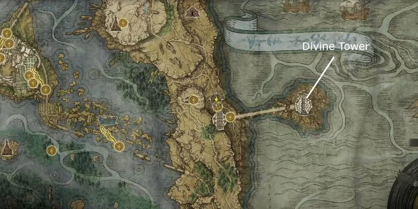 Elden Ring: Every Divine Tower Location
