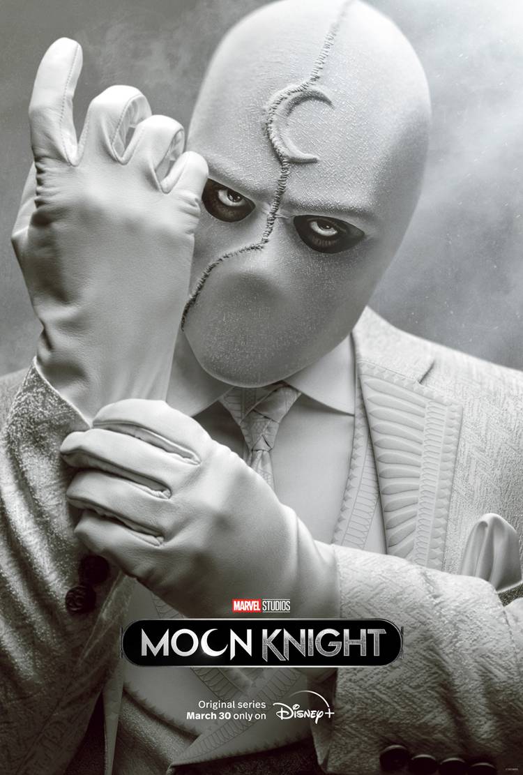Mr. Knight Costume Shown Up-Close In Moon Knight Poster