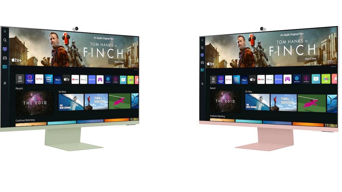 The Samsung M8 4K Smart Monitor’s Colors Are Giving Off iMac Vibes