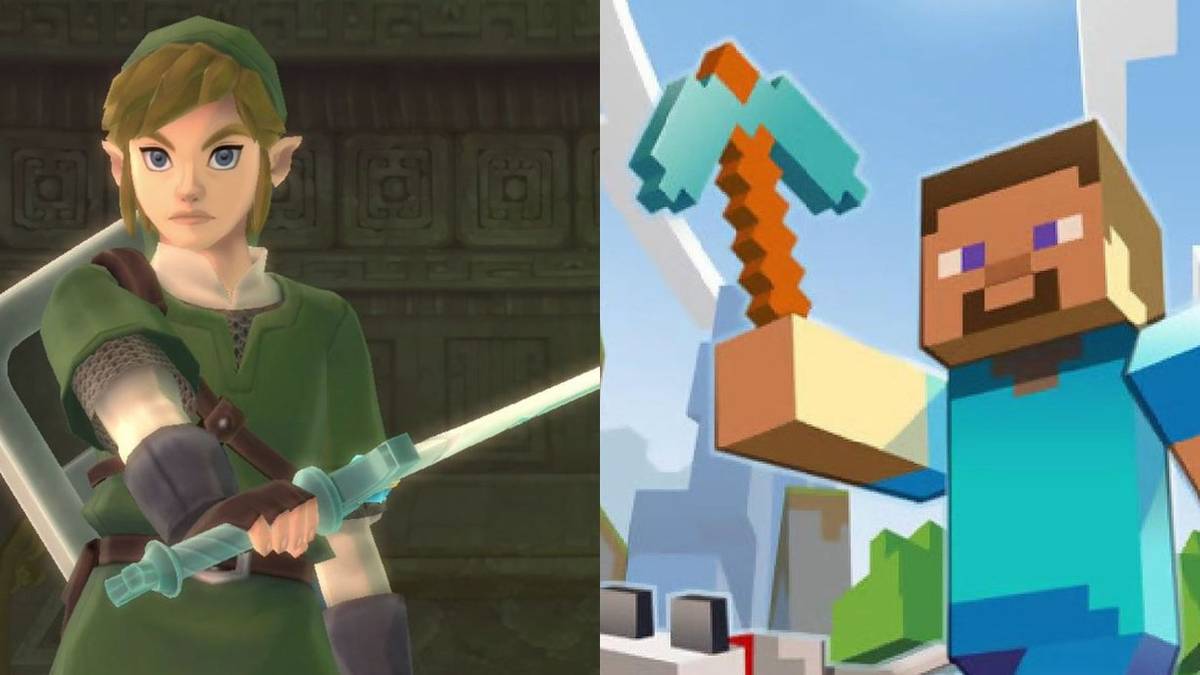 Minecraft End Portal Build Pays Homage To Iconic Skyward Sword Location