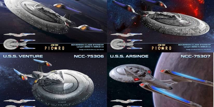 All 34 Star Trek Ships In Picard's Anomaly Mission
