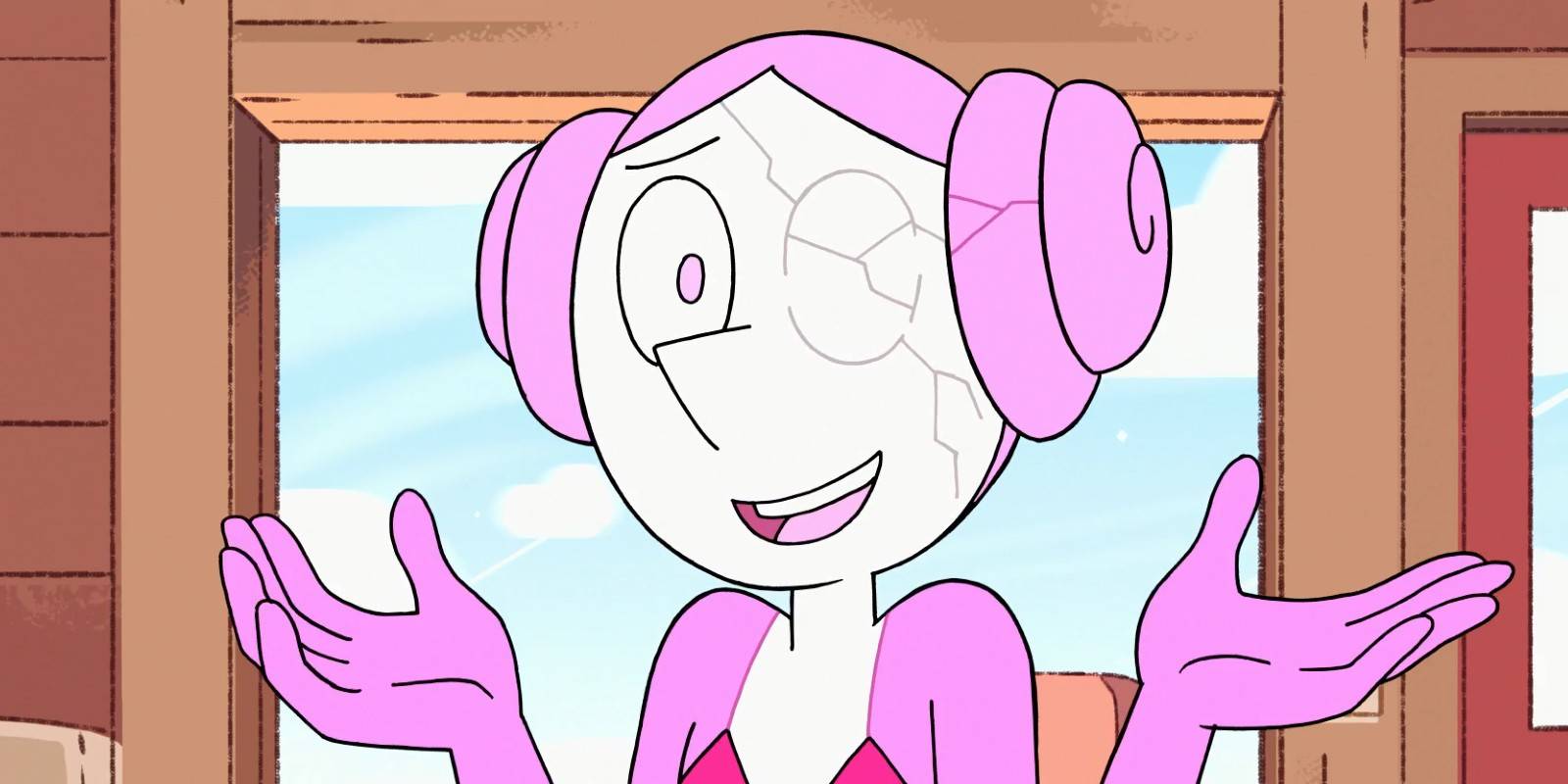 Why Steven Universe's Pink Pearl Is Nicknamed "Volleyball