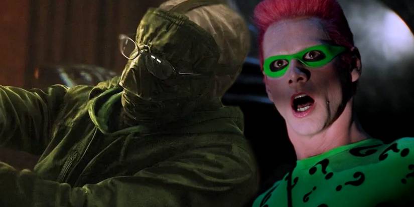 The Batman's Ending Copied Batman Forever's Riddler Gag In Arkham
