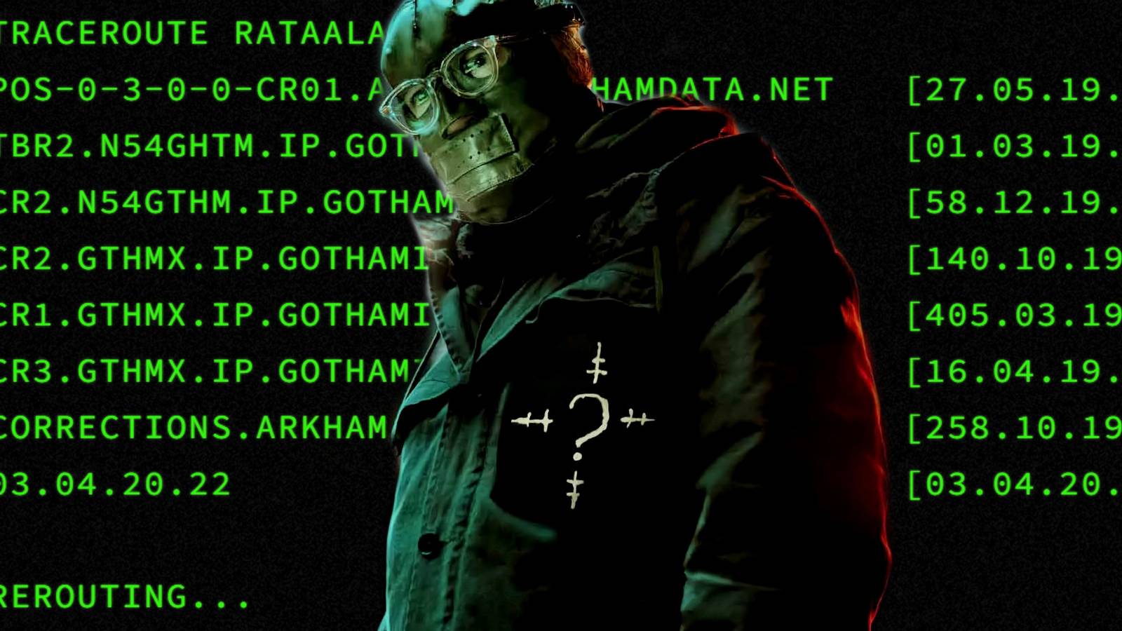 The Batman's Riddler Website Updated with Countdown on Release Day