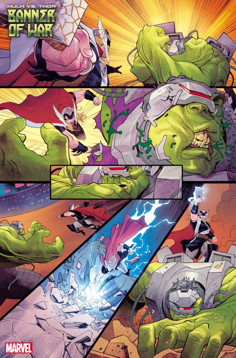 Hulk & Thor's Ragnarok Fight Gets a Rematch in Marvel Comics