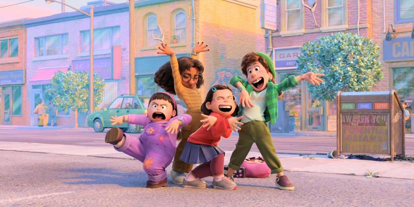 Turning Red's Fictional Boy Band 4*Town Explained By Director