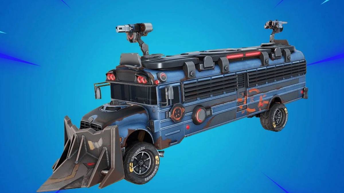 Fortnite's Armored Battle Bus Now A Drivable Vehicle