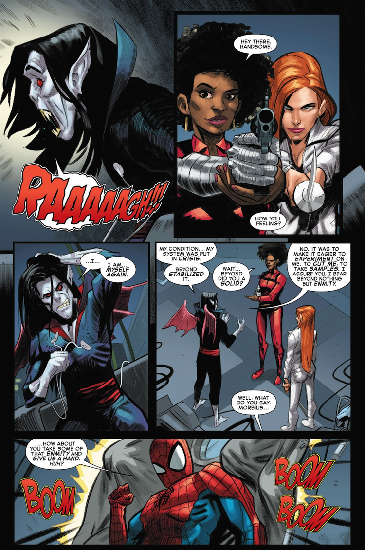 Morbius The Living Vampire Creates A New Breed of Spider-Monster