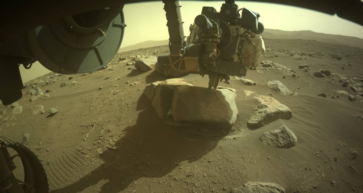 Perseverance Has Collected Its 7th Mars Rock — Here's What It Looks Like