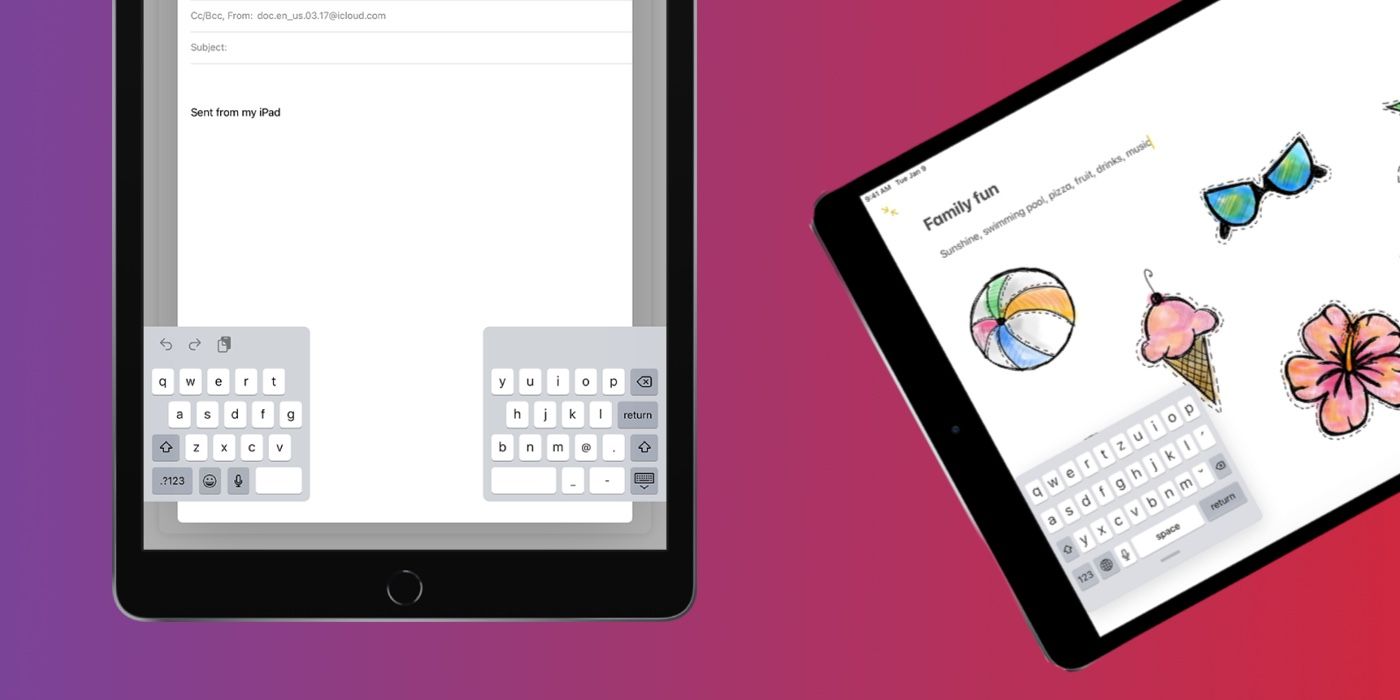 How To Fix An iPad Keyboard That's Split In Half Or Looks Small
