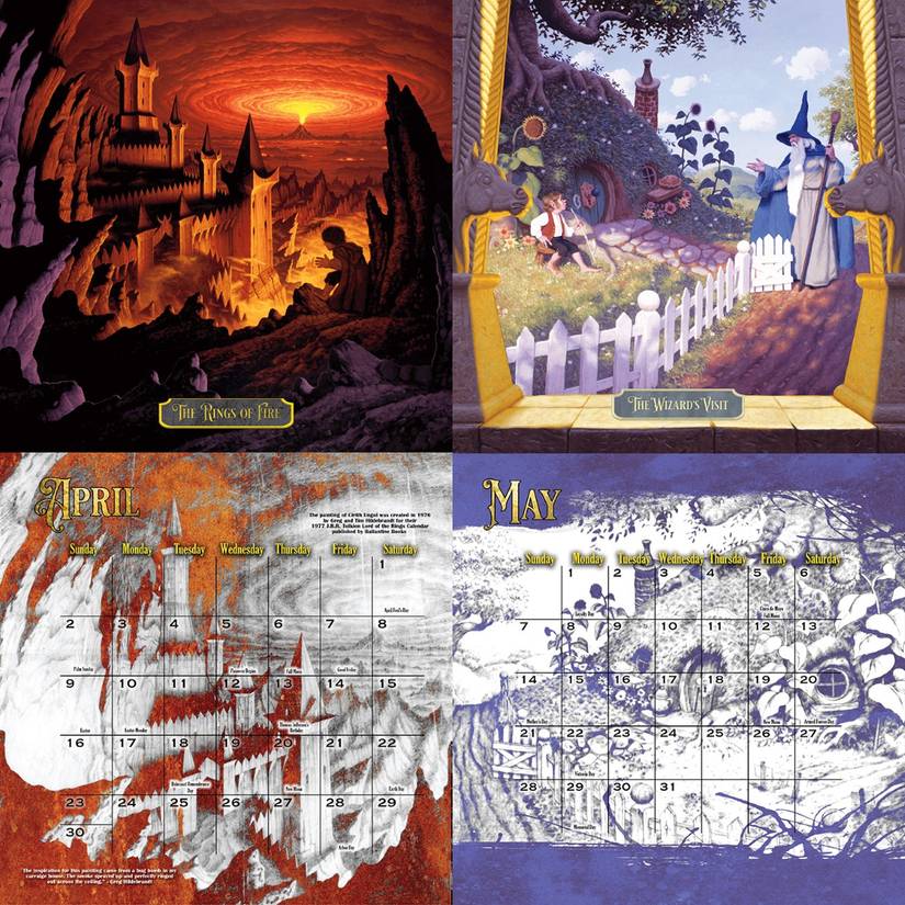 Legendary LOTR Artist Teams Up With Heavy Metal For New Calendar