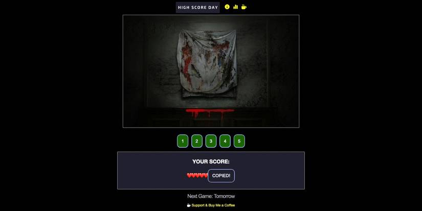high score screenshot