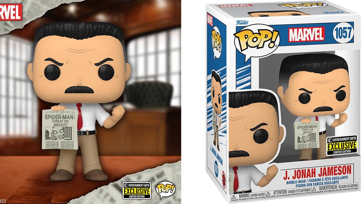 Exclusive J. Jonah Jameson Funko & More Available At Entertainment Earth
