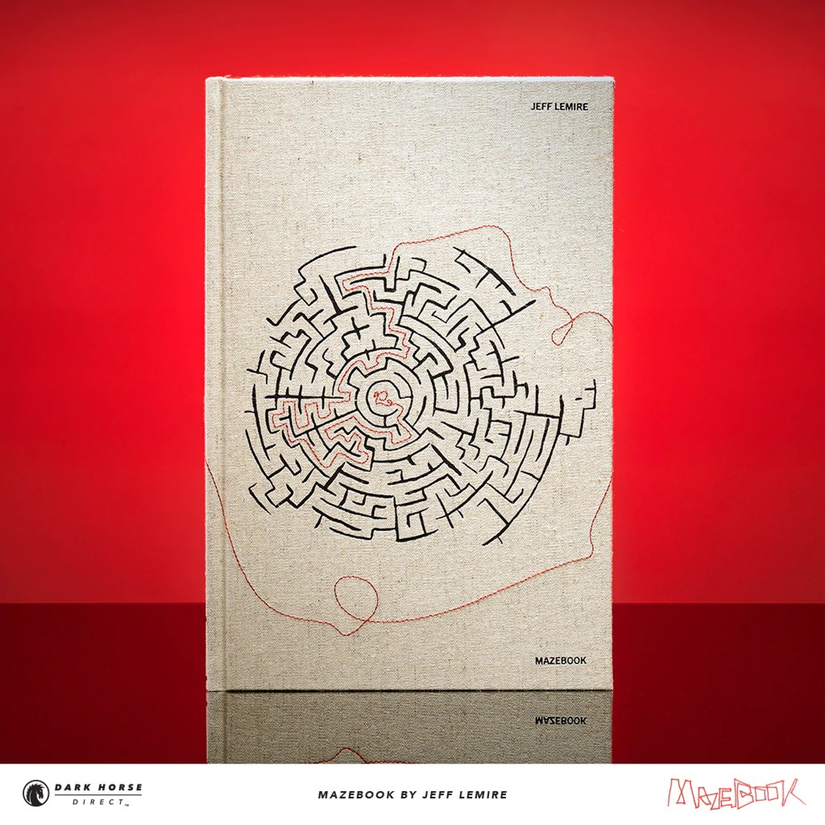 Jeff Lemire's MAZEBOOK Gets Amazing Hardcover From Dark Horse Direct ...