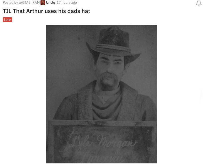 Red Dead Redemption 2 Player Finds Surprising Detail About Arthur's Hat