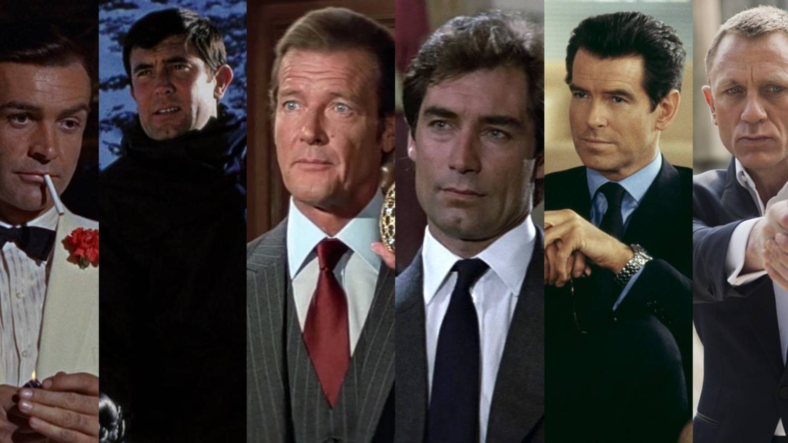 Every James Bond Actor, Ranked By Number Of Movies